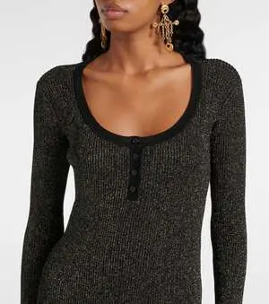 Chloé Metallic Fibre Top