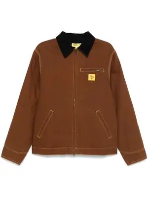 ICECREAM Canvas Workwear Jacket - Brown