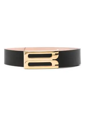 Victoria Beckham Leather Belt - Black