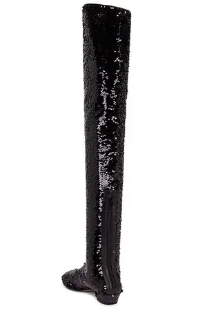 THE ROW Sequined Cuissard Boots