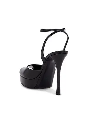 Saint Laurent La Scandale Platform Sandal