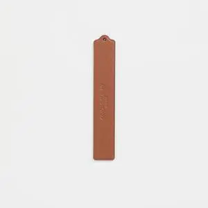COACH Remade Leather Bookmark - Brown