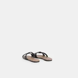 COACH® Restored Essie Sandal - Black