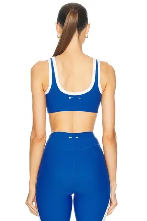 The Upside Lazuli Harley Bra In Blue - Lapis