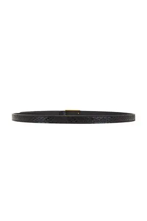Saint Laurent Python Thin Anchor Belt