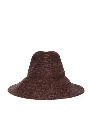 Janessa Leoné Colette Straw Hat - Chocolate