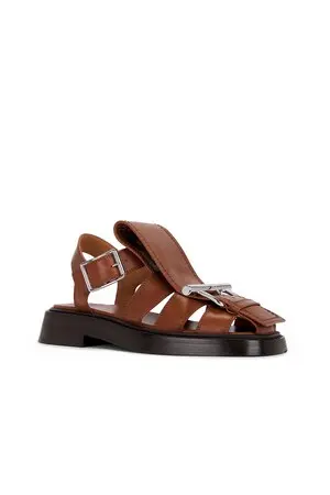 Alexander McQueen Buckle Flat