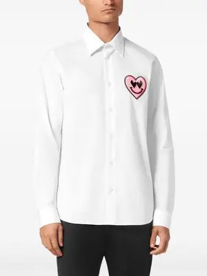 Philipp Plein Heart-patch Shirt