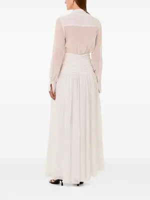 floor-length cami dress in ivory by victoria beckham Floor-Length Cami Dress In Ivory – Victoria Beckham UK