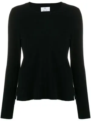Women's Allude Black Knitwear
