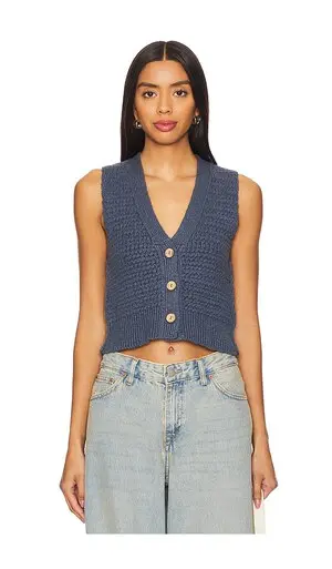 Free People Button Detailed Vests For Women