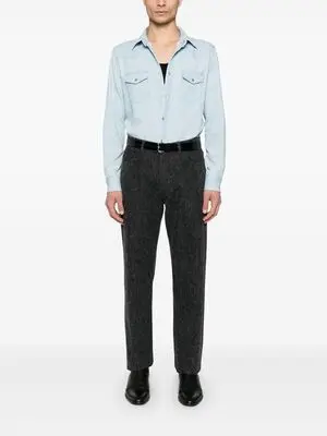 TOM FORD Denim Shirt - Blue