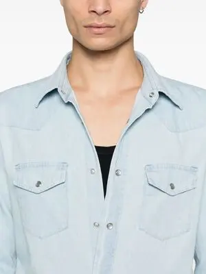 TOM FORD Denim Shirt - Blue