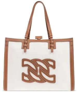 Casadei Beaurivage Tote Bag - Neutrals