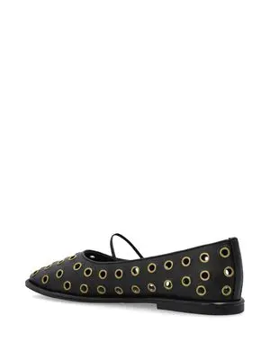 COACH Eyelet Ballerina Flats