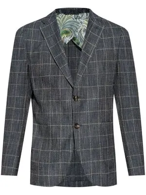 Etro Checked Outerwear For Men