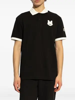 Moncler Logo-patch Polo Shirt