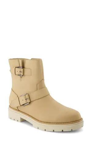 Toms Ionie Moto Boots - Natural