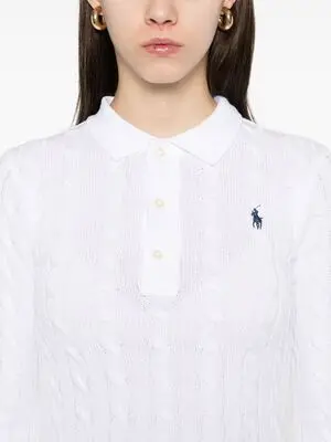 Polo Ralph Lauren Cable-knit Polo Top