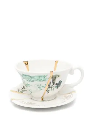 SELETTI Kintsugi Tea Set - White