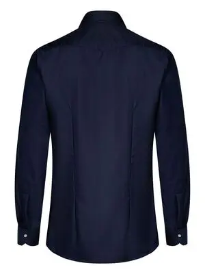 FRANZESE COLLECTION Virgin Wool Shirt - Blue