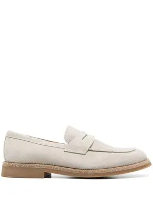 Eleventy Suede Loafers