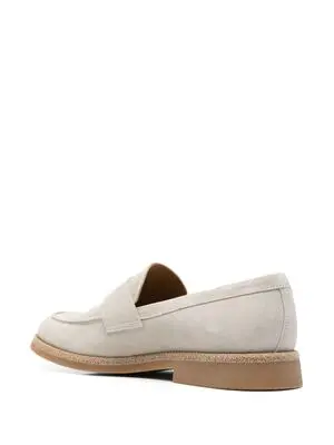 Eleventy Suede Loafers