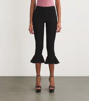 NENSI DOJAKA Cropped Flared Trousers