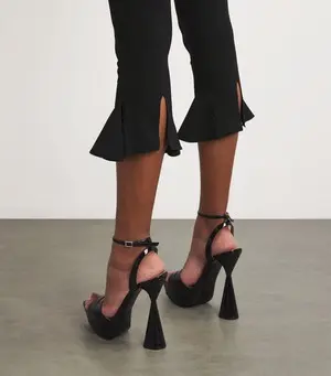 NENSI DOJAKA Cropped Flared Trousers