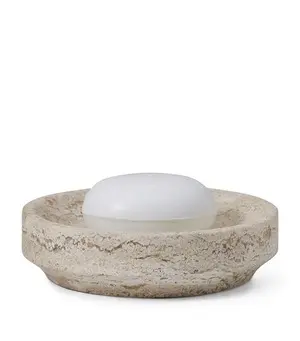 LABRAZEL Aztec Travertine Soap Dish