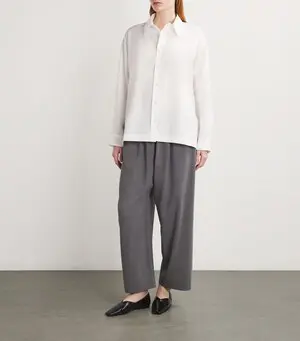 Eskandar Cotton Slim Fit Shirt