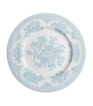 BURLEIGH Set Of 4 Asiatic Pheasant Plates - Blue