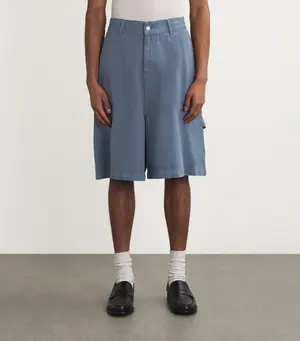 LE17SEPTEMBRE Cotton Work Shorts