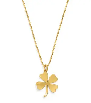 JENNIFER MEYER Edith Clover Necklace - Gold