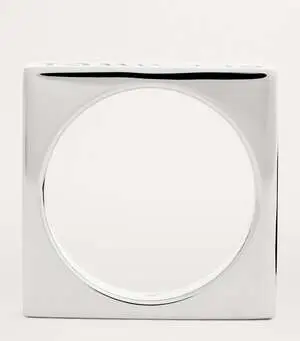 Tom Wood Sterling Square Ring