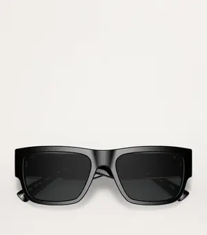 Versace Acetate Rectangle Sunglasses