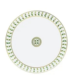 Bernardaud Constance Round Tart Platter - Green