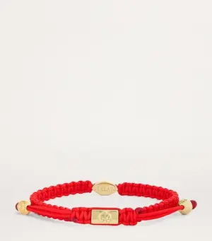 NIALAYA JEWELRY Evil Eye Gold-plated Sterling Silver Bracelet