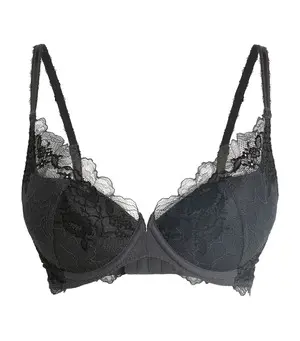 Wacoal Lace Perfection Push-up Bra - Grey