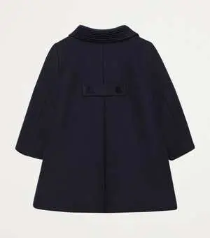 Trotters Wool Double-breasted Classic Coat