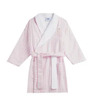 Trotters Check Ballerina Margot Bathrobe