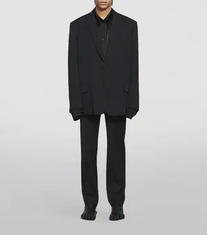 Balenciaga Washed Blazer Jacket