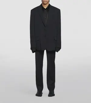 Balenciaga Washed Blazer Jacket