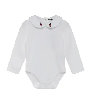 Trotters Embroidered Milo Bodysuit