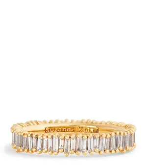 SUZANNE KALAN Mini Classic Eternity Ring - Gold