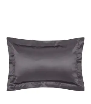 Gingerlily Silk Oxford Pillowcase - Grey