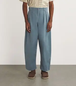 S.S.DALEY Morris Chore Wide-leg Trousers
