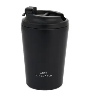 ANYA HINDMARCH Stainless Steel Eyes Travel Cup