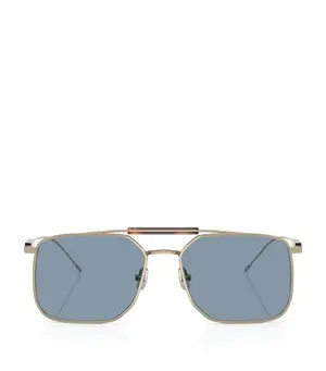 Brunello Cucinelli Titanium Sunglasses