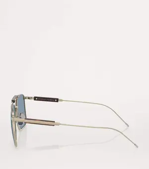 Brunello Cucinelli Titanium Sunglasses